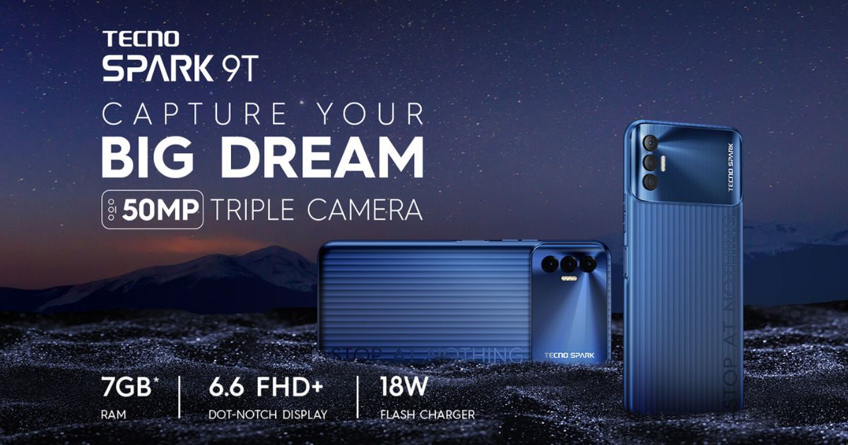 Tecno Spark 9T soll heute Abend zum ersten Mal über Amazon verkauft ...