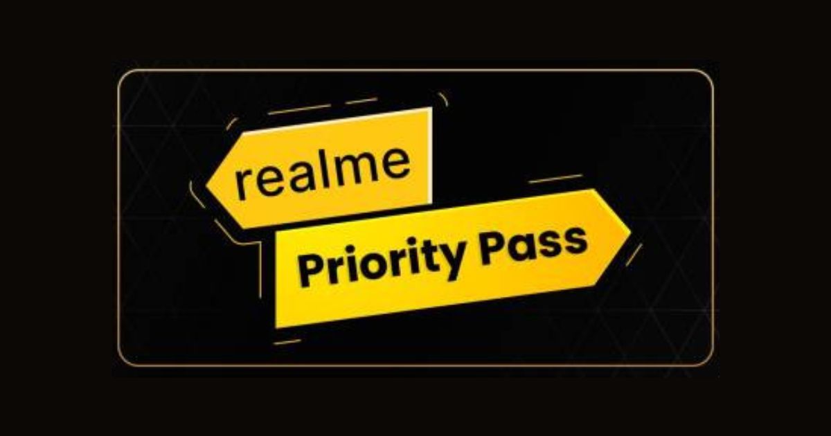 Realme Priority Pass zum Preis von 99 Rupien bietet ein kostenloses ...