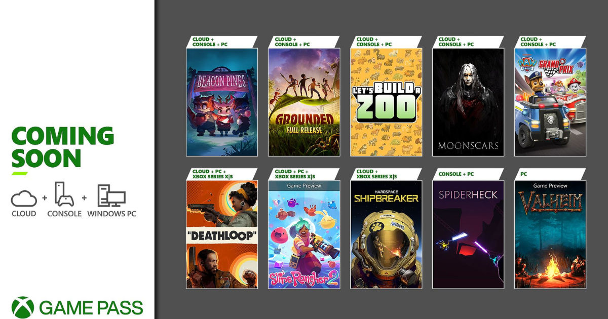 Xbox Game Pass Lineup für September 2022 enthüllt: Deathloop, Valheim ...